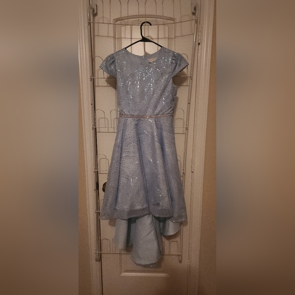 Rare Editions | Dresses | Rare Editions Blue Sequin Formal Dress | Poshmark